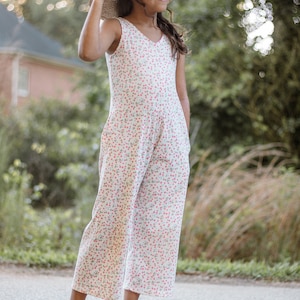 INSTANT DOWNLOAD Michelle Girl's Romper PDF Sewing Pattern & Tutorial ...