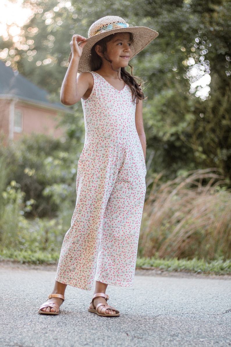 INSTANT DOWNLOAD Michelle Girl's Romper PDF Sewing Pattern & Tutorial ...