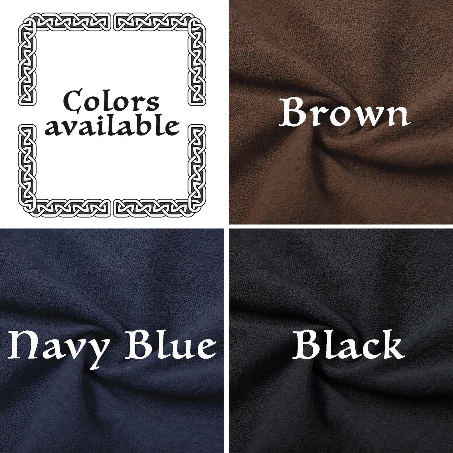 Eco Friendly Medieval Trousers Lace-up, Renaissance Linen Cotton Viking ...