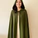 Medieval Hooded Cape Cloak Easy Sewing Pattern for Beginners, PDF ...