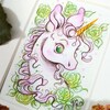 Kirin Coronation Coloring Page Download | Kirin Quilin Bust | Instant ...