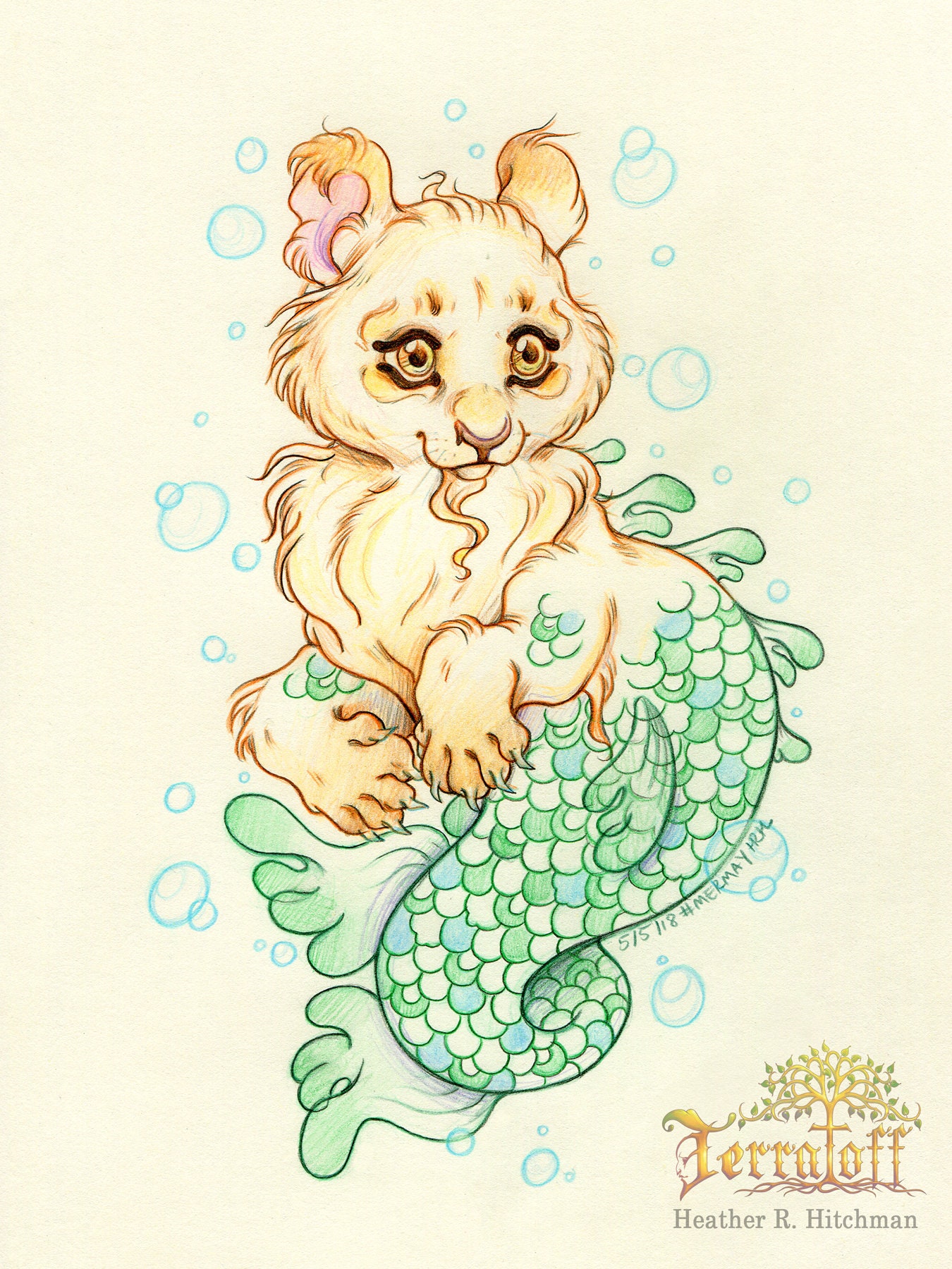 Merlion Drawing