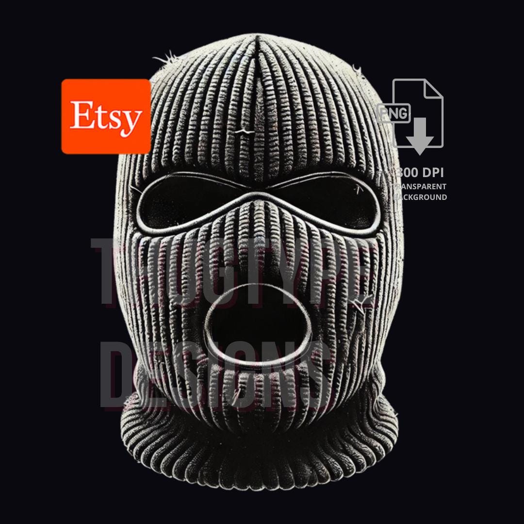 Gangsta Ski Mask Png - Gangsta Themed Png - Gritty Ski Mask Png, Girl ...