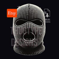 White Drippings Ski Mask Png - Gangsta Png - Streetwear Png - Gangster ...