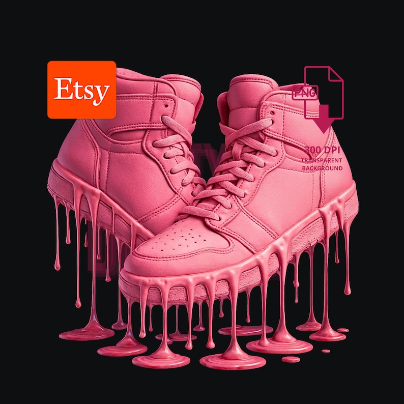 Dripping Sneakers Png, Dripping Png, Dripping Sneakers Clipart ...