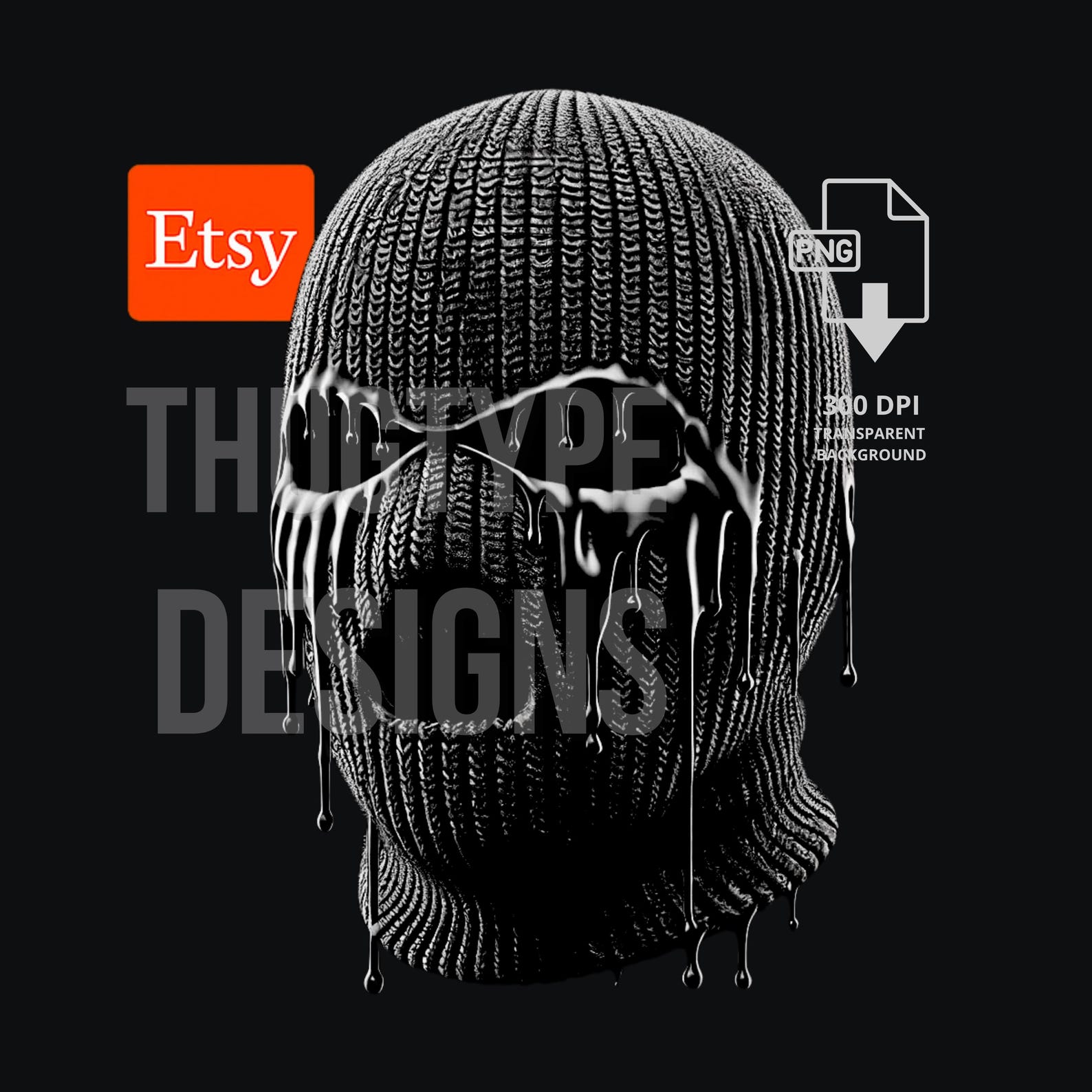 Drippings Ski Mask Png - Gangsta Png - Streetwear Png - Gangster Ski ...