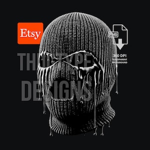 Drippings Ski Mask Png - Gangsta Png - Streetwear Png - Gangster Ski ...