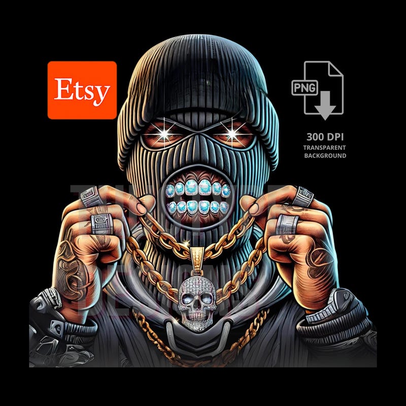 Gang Ski Mask - Etsy