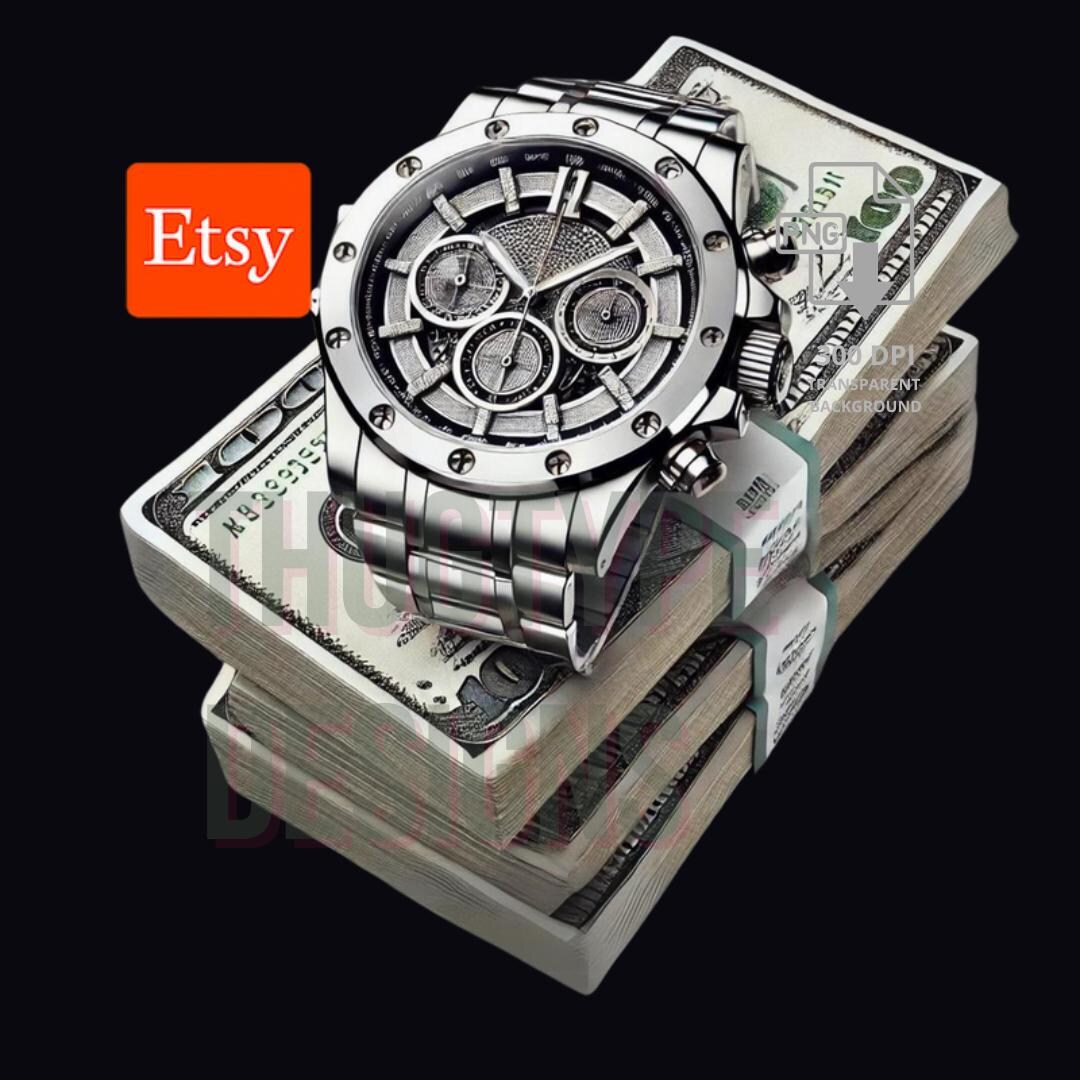 Money Stacks Watch Png, Money Png, Mens Png, Money Watch Png, Silver ...