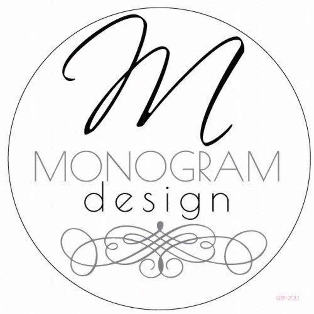 Custom Monogram Design: Logo Creation Service - Etsy