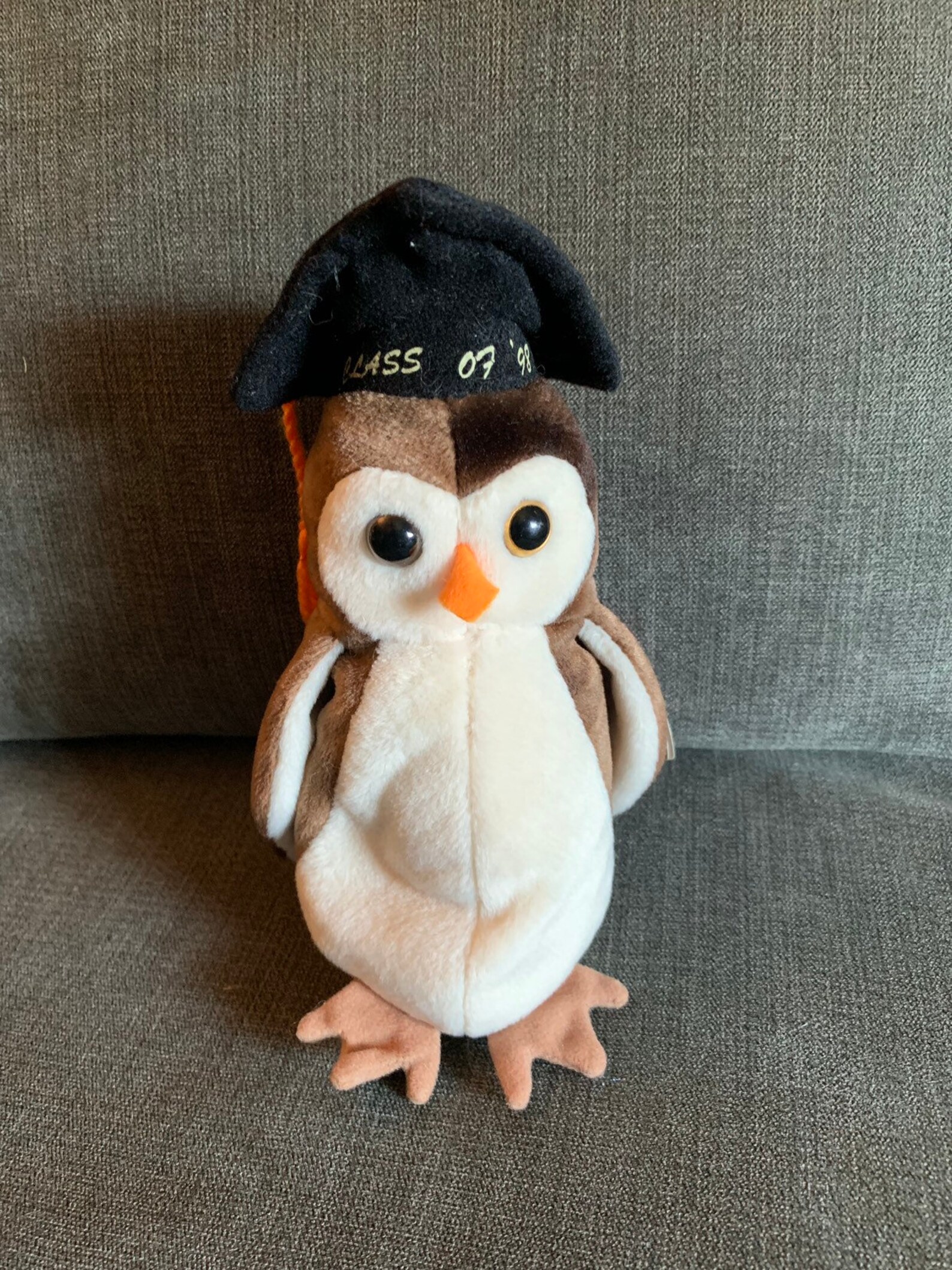 Class of 98' Owl Beanie Baby Beanie Baby 90s toys | Etsy