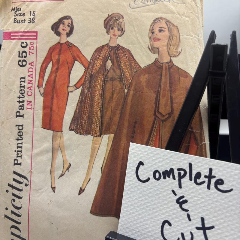 1960s Cape Pattern - Etsy