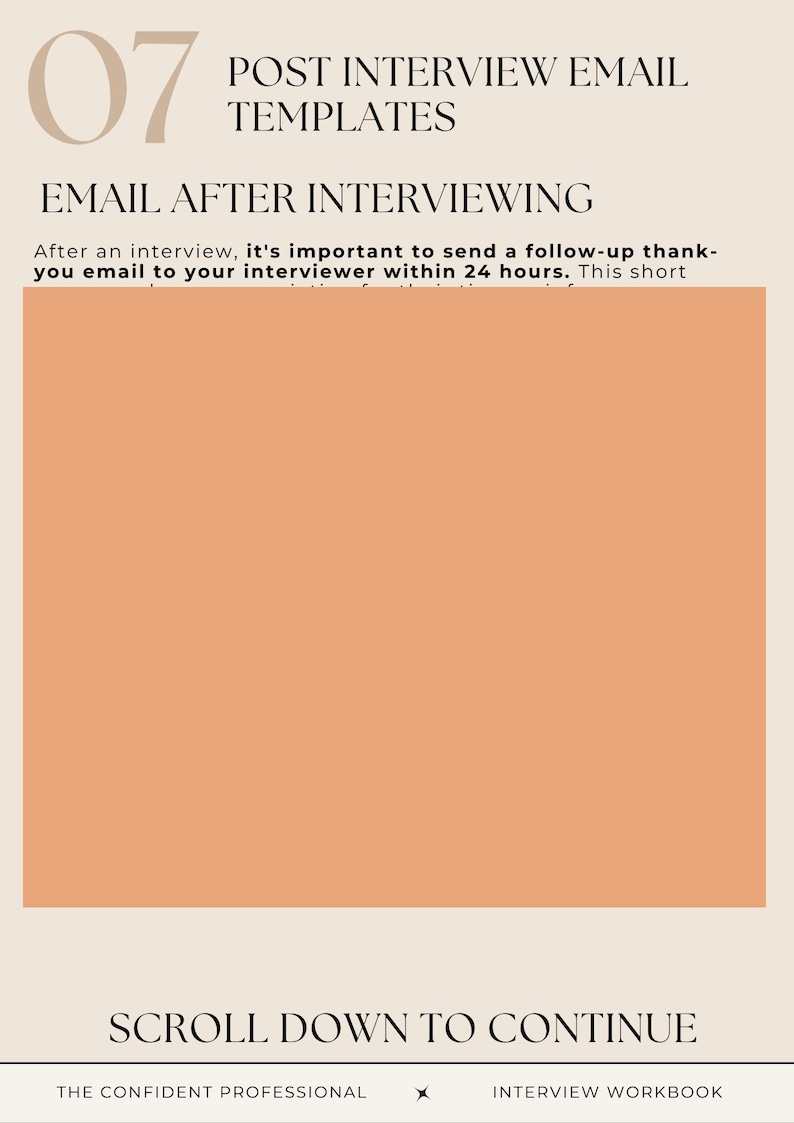 Interview Success Workbook | Job Interview Prep Guide | STAR Method ...