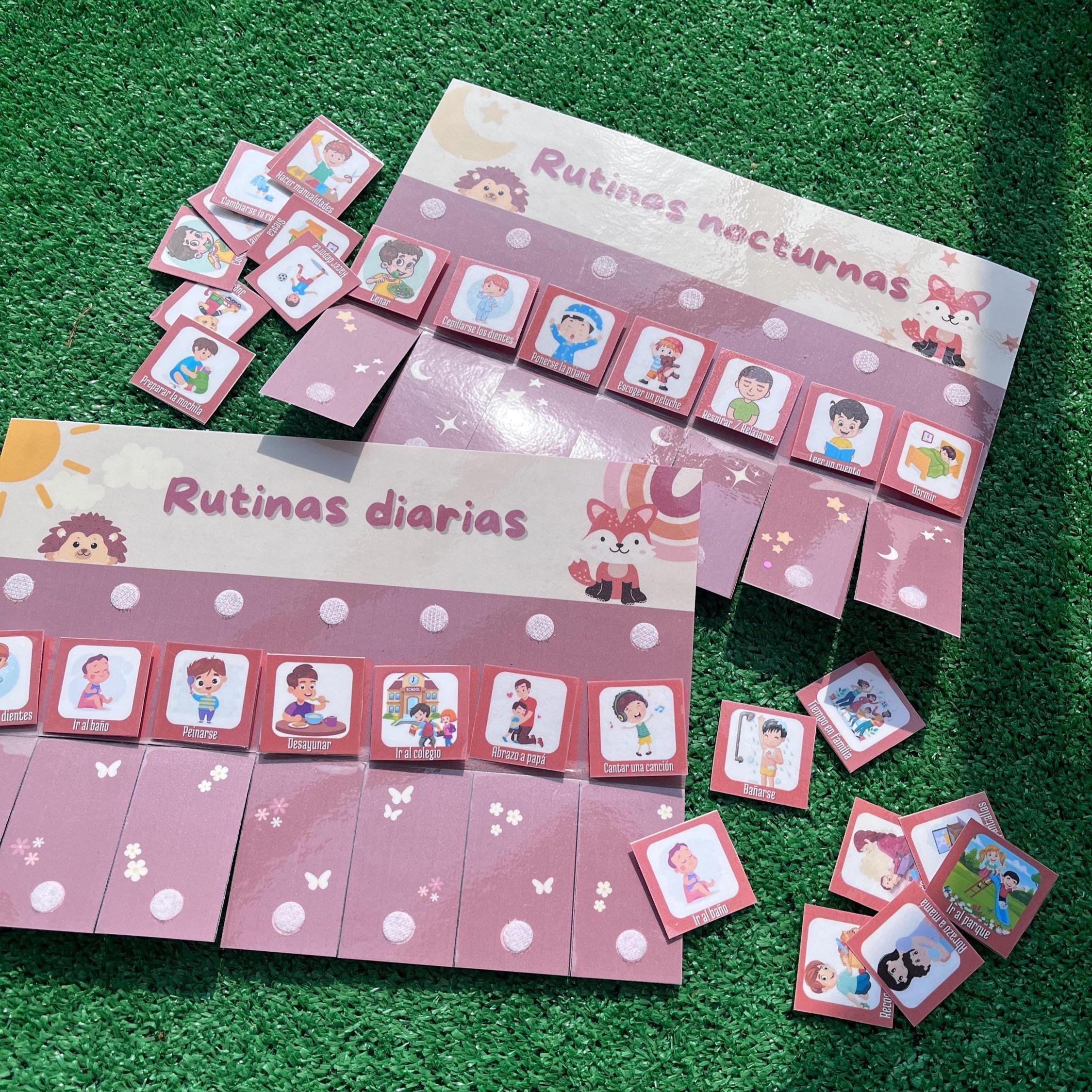 Cuadro de Rutinas para Niños en PDF – Rutinas Diarias y Nocturnas + 36 ...