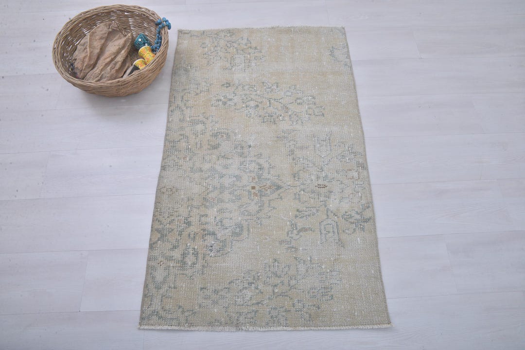 2x4 Small Rug, 2x4 Door Mat Rug,handmade Rug,2x4 Vintage Rug,small ...