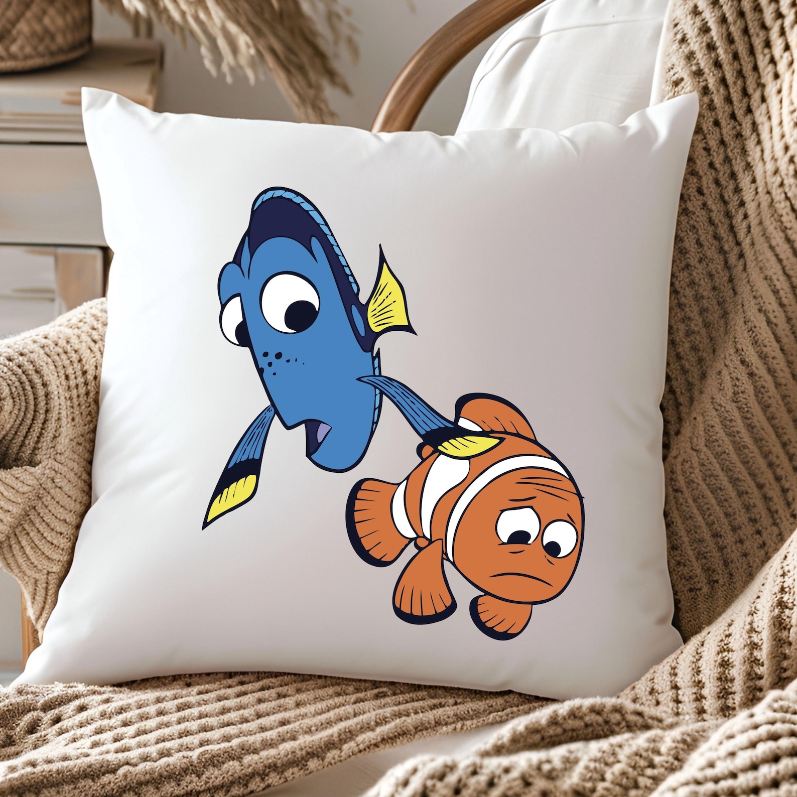 Finding Nemo SVG PNG Bundle, Nemo & Dory Clipart for Cricut, Ocean ...