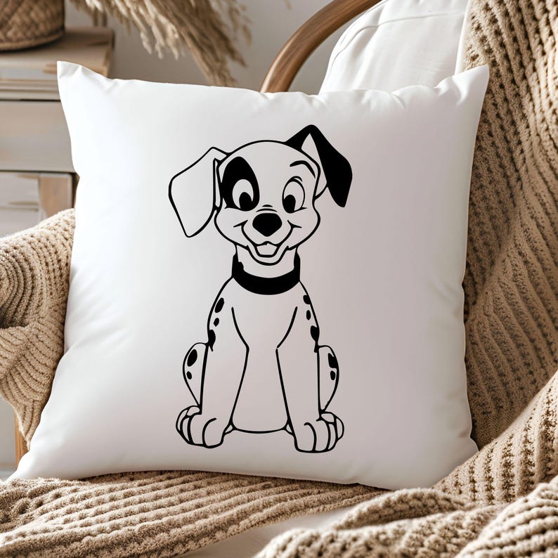 101 Dalmatians Mega SVG Bundle, Cute Dalmatian Dog Clipart Set, Puppy ...