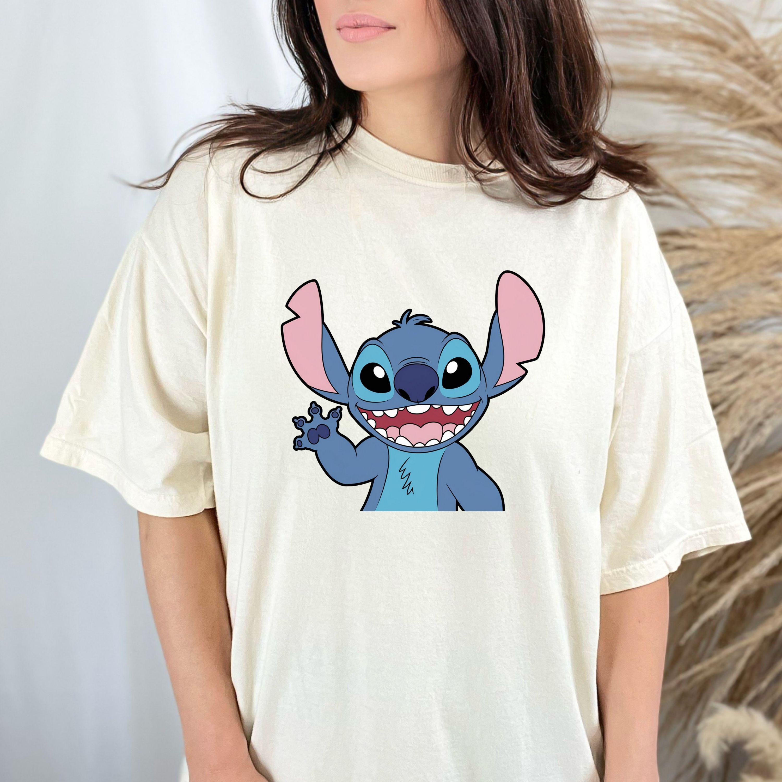 Cute Stitch PNG Bundle, Kawaii Cartoon Stitch Clipart Set for Kids ...