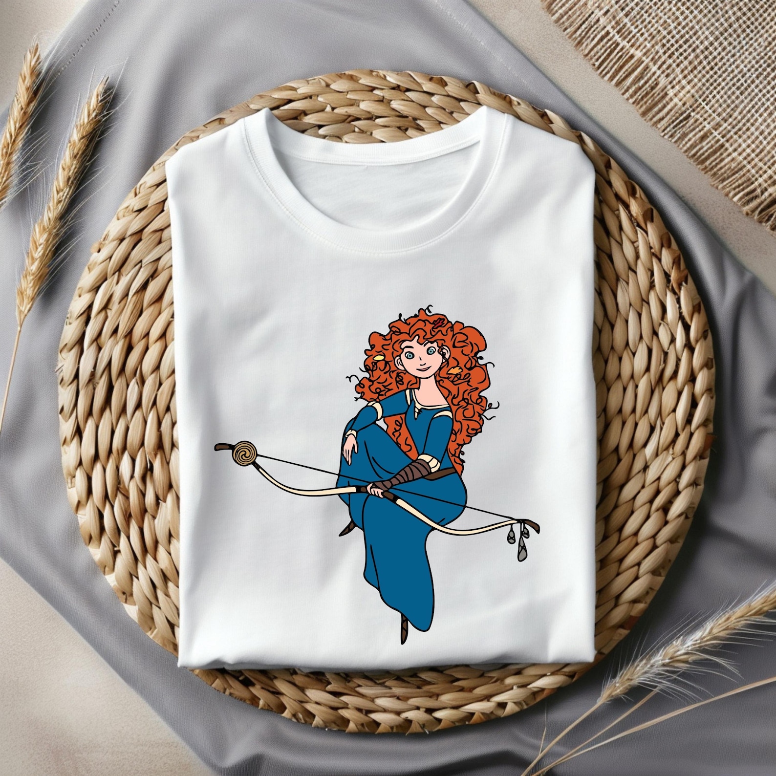 Brave SVG PNG Bundle, Merida Clipart for Cricut & Sublimation, Layered ...