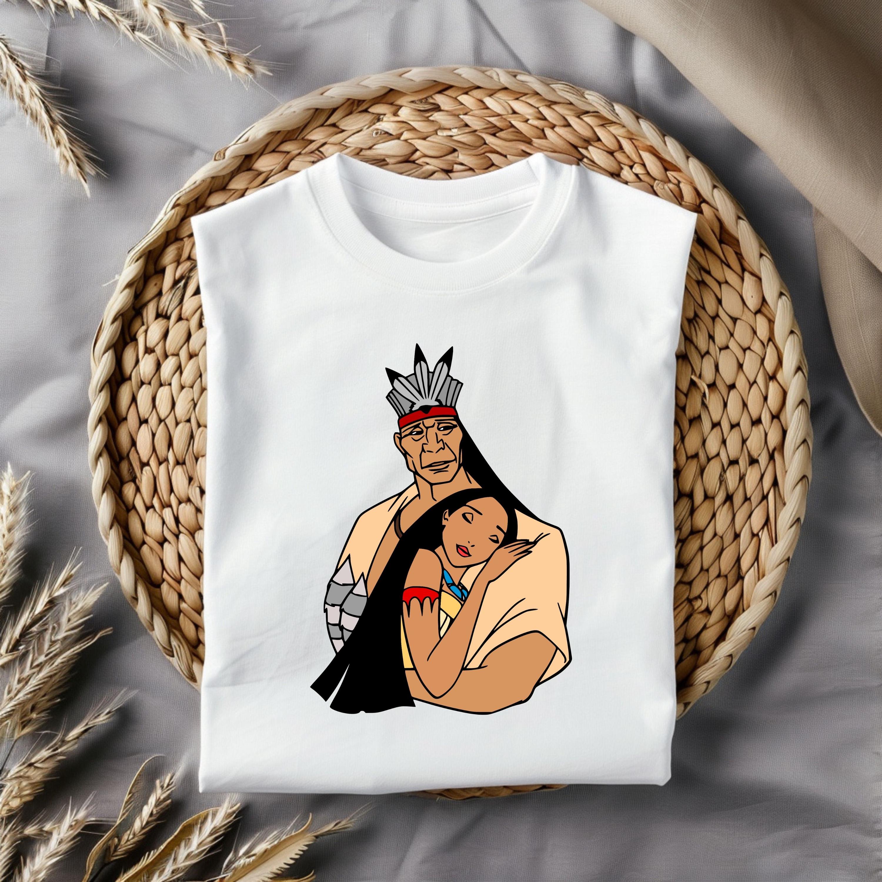 Pocahontas SVG Clipart Bundle, Princess With Meeko & Flit, Cute Fairy ...