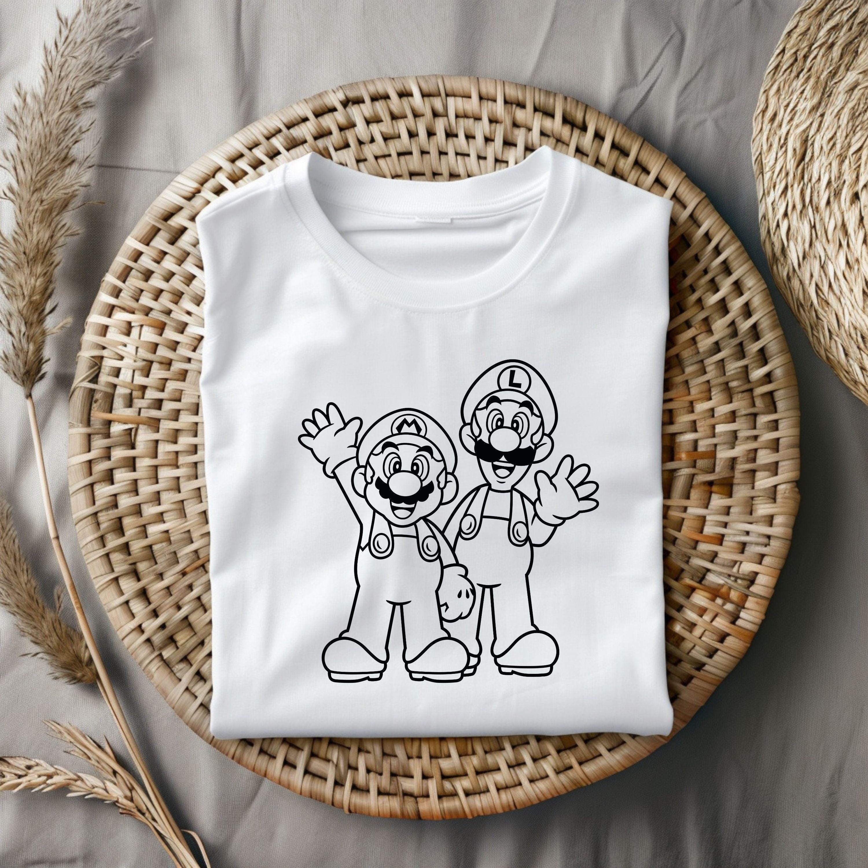 Super Mario SVG Bundle for Cricut and Sublimation, Mario Clipart Bundle ...