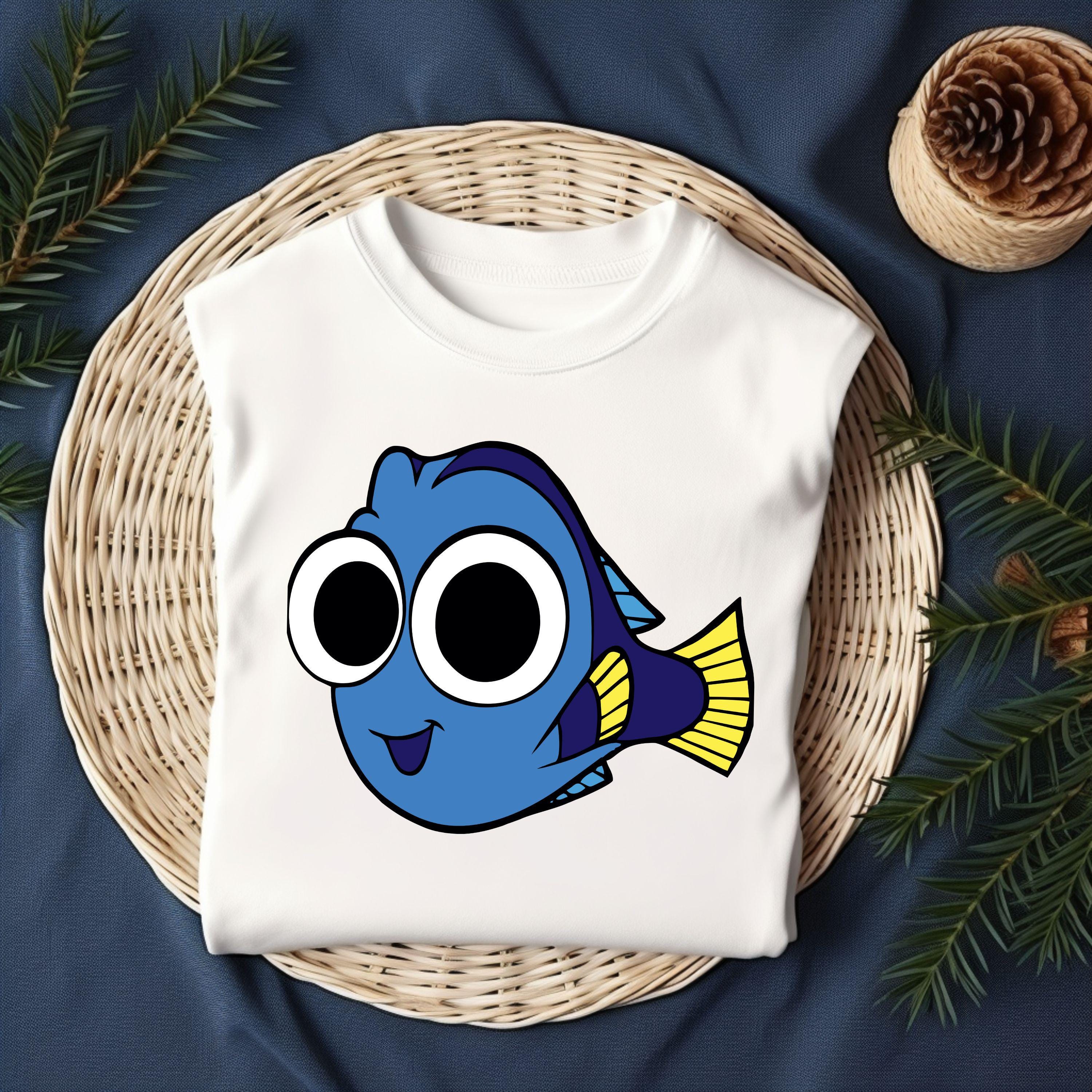 Finding Nemo SVG PNG Bundle, Nemo & Dory Clipart for Cricut, Ocean ...