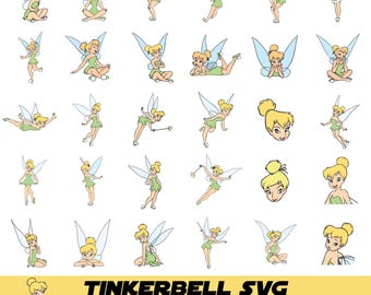 Tinkerbell SVG Bundle, Tinkerbell Svg & Png Files for Cricut, Believe ...