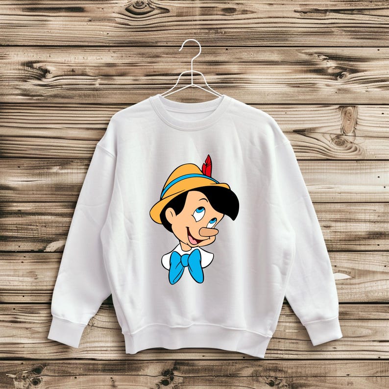 Pinocchio Clipart Bundle, Cute Figaro Cat PNG, Jiminy Cricket SVG ...