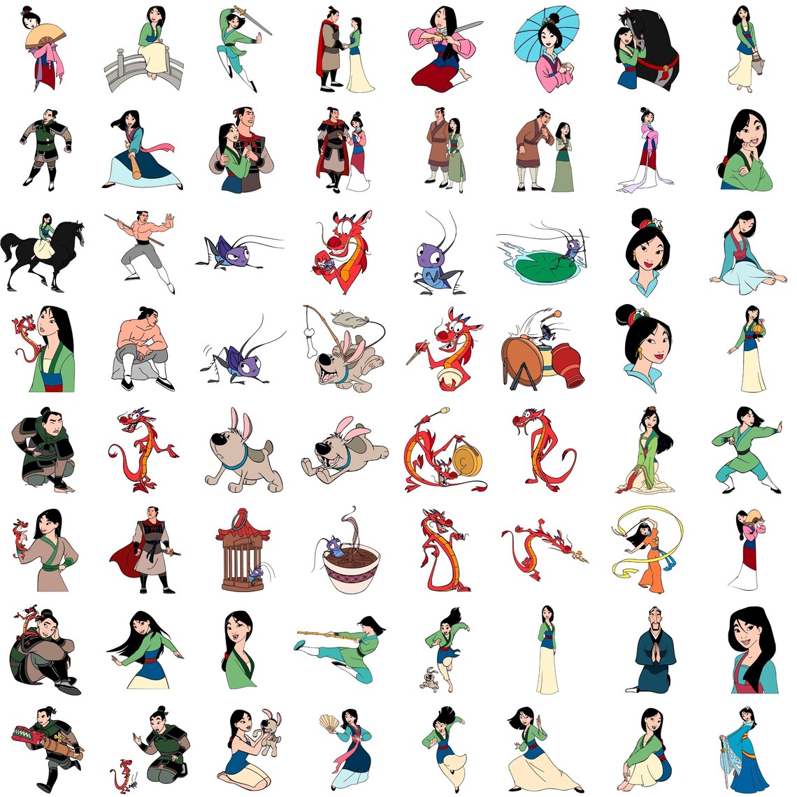 Mulan Svg, Princess Svg, Mulan for Girls Svg, Princess Svg, Princess ...