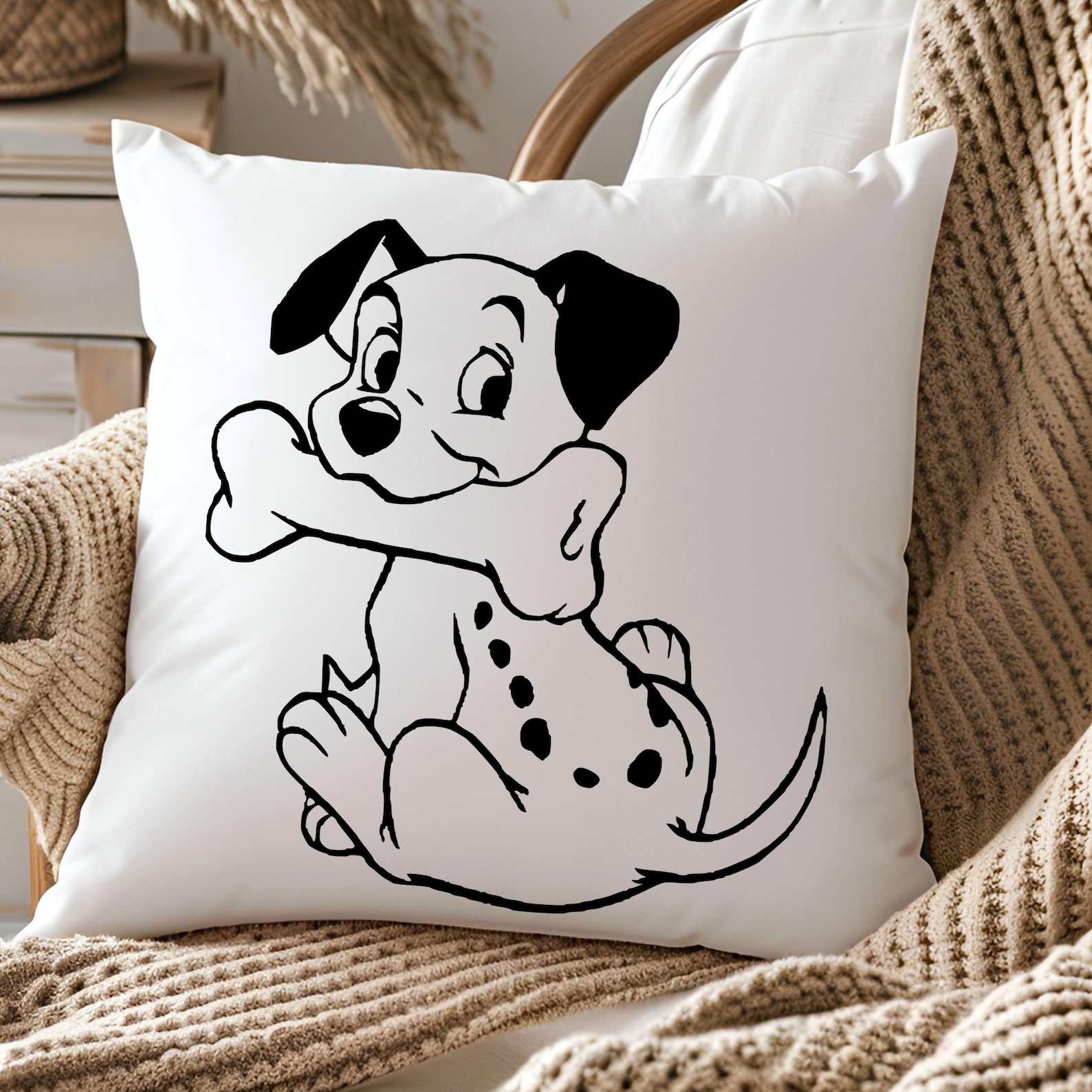 101 Dalmatians Mega SVG Bundle, Cute Dalmatian Dog Clipart Set, Puppy ...