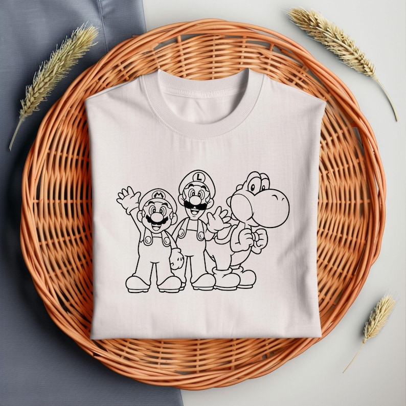 Super Mario SVG Bundle for Cricut and Sublimation, Mario Clipart Bundle ...
