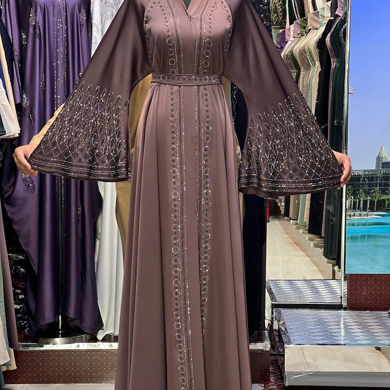 Luxury Abaya Women - Etsy UK