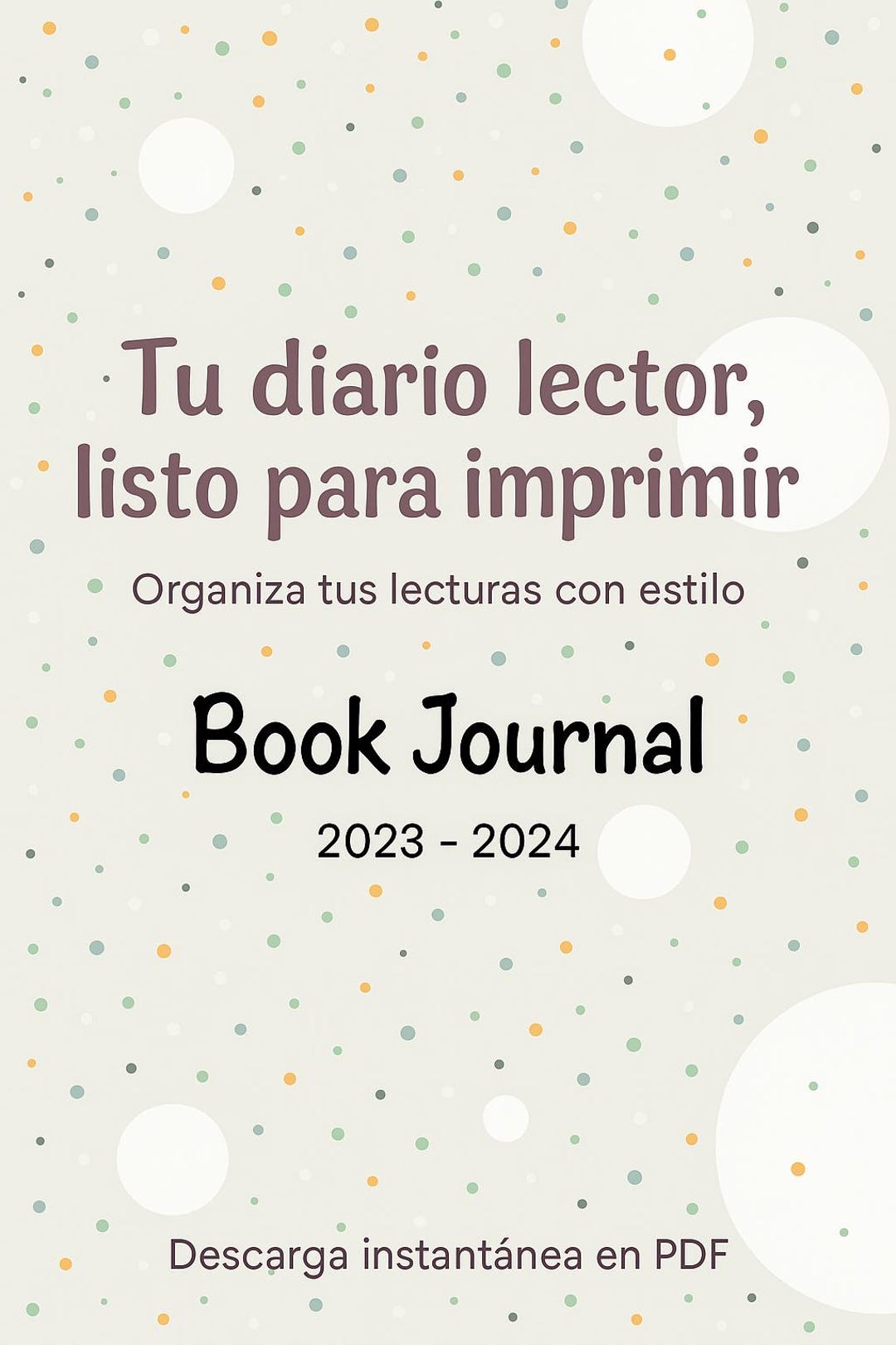 Printable Literary Notebook in PDF Format. Reading Journal, Wishlist ...