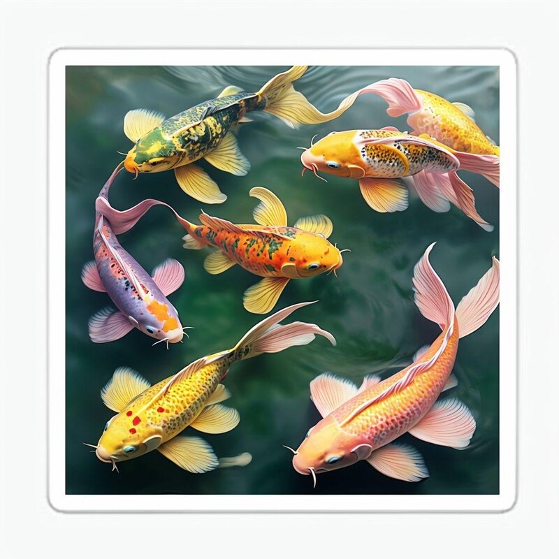 Coi Fish Wall Art - Etsy