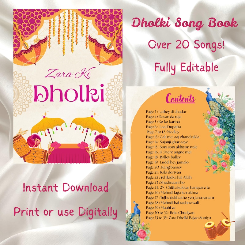 Songs Booklet for Wedding - Etsy