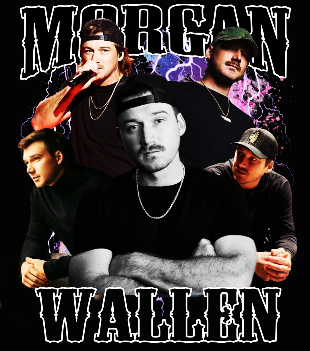 Morgan Wallen PNG File, Morgan Wallen Digital FILE, PNG Ready Print to T-shirt - Etsy Australia