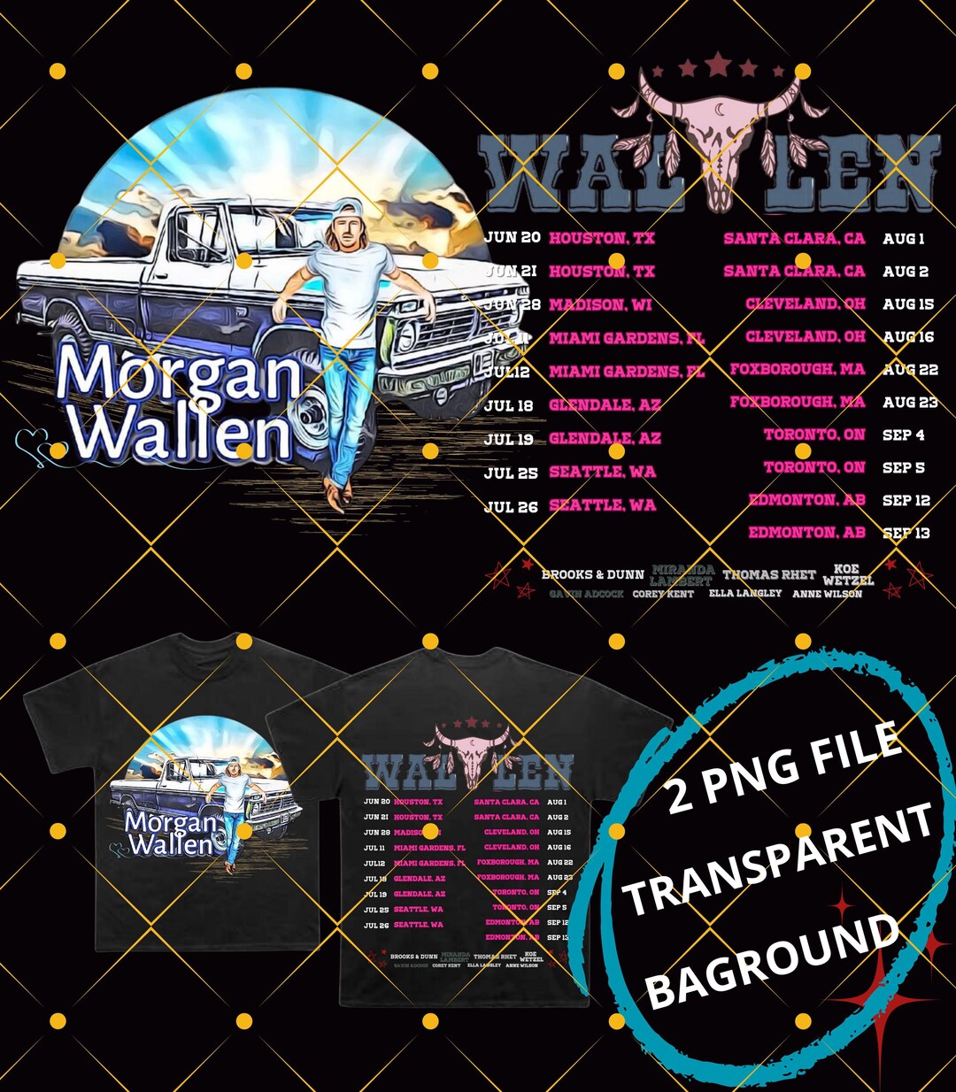Morgan Wallen 2 PNG File, Morgan Wallen 2 Digital FILE, PNG Ready Print ...