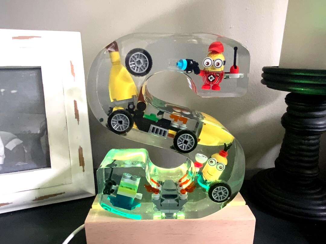 Minion Lighted Letter - Etsy