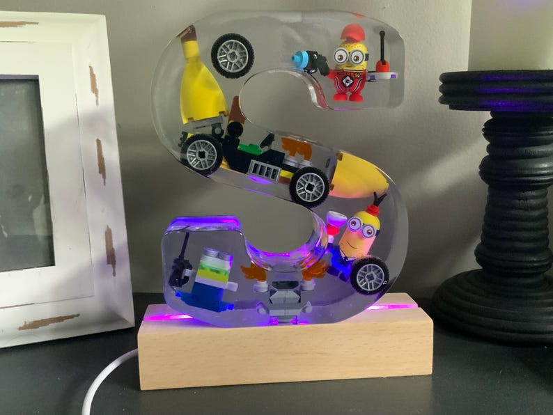 Minion Lighted Letter - Etsy