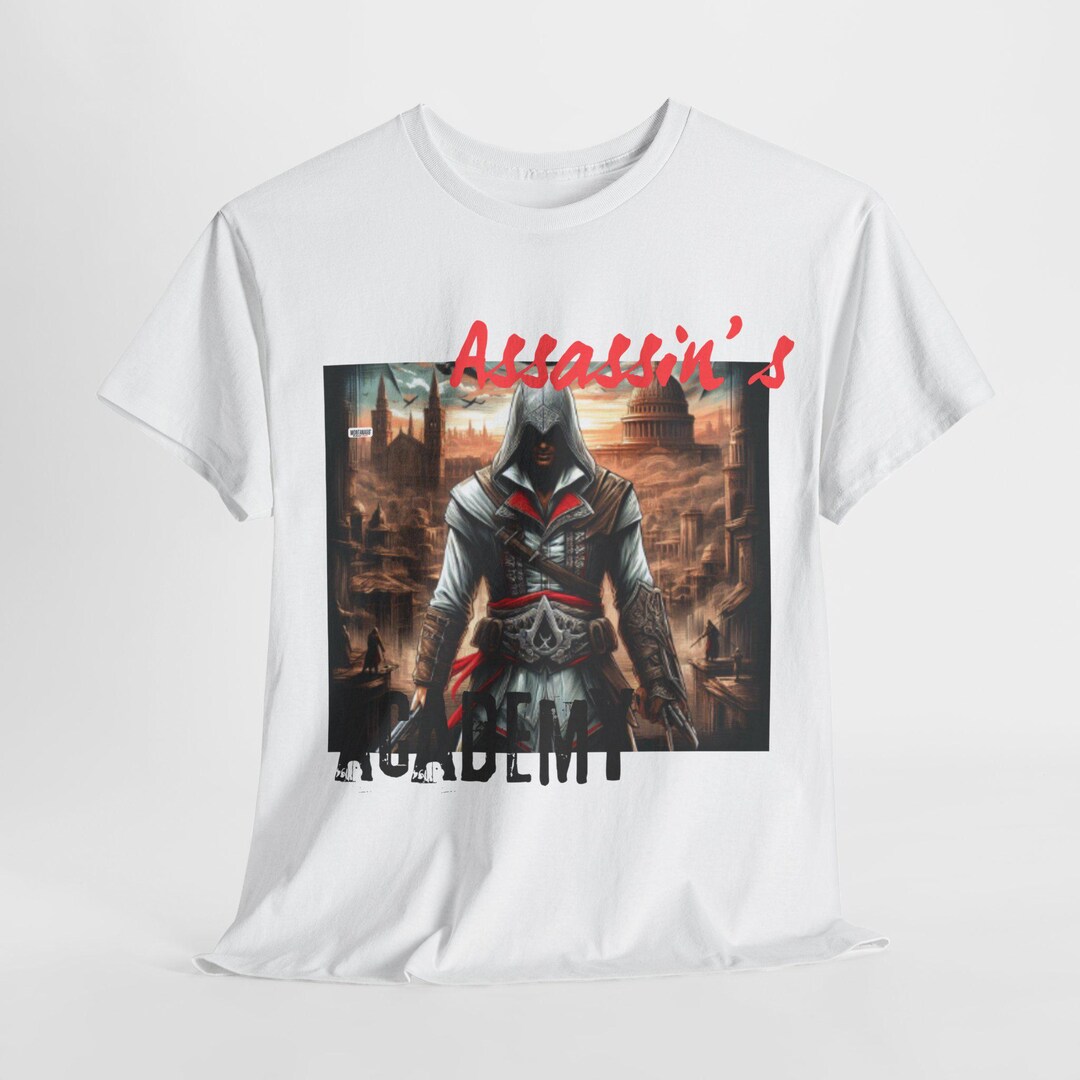Assassin T-shirt Altair, Ezio Auditore, Hidden Blades and Epic Armor ...