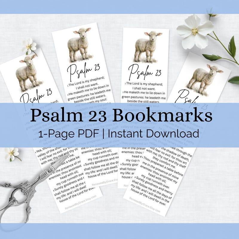 Psalm 23 Svg Printable - Etsy