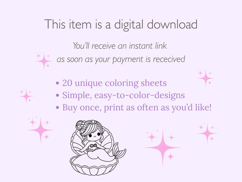 Mermaid Coloring Pages | Mermaid Coloring Book | Mermaid Coloring ...