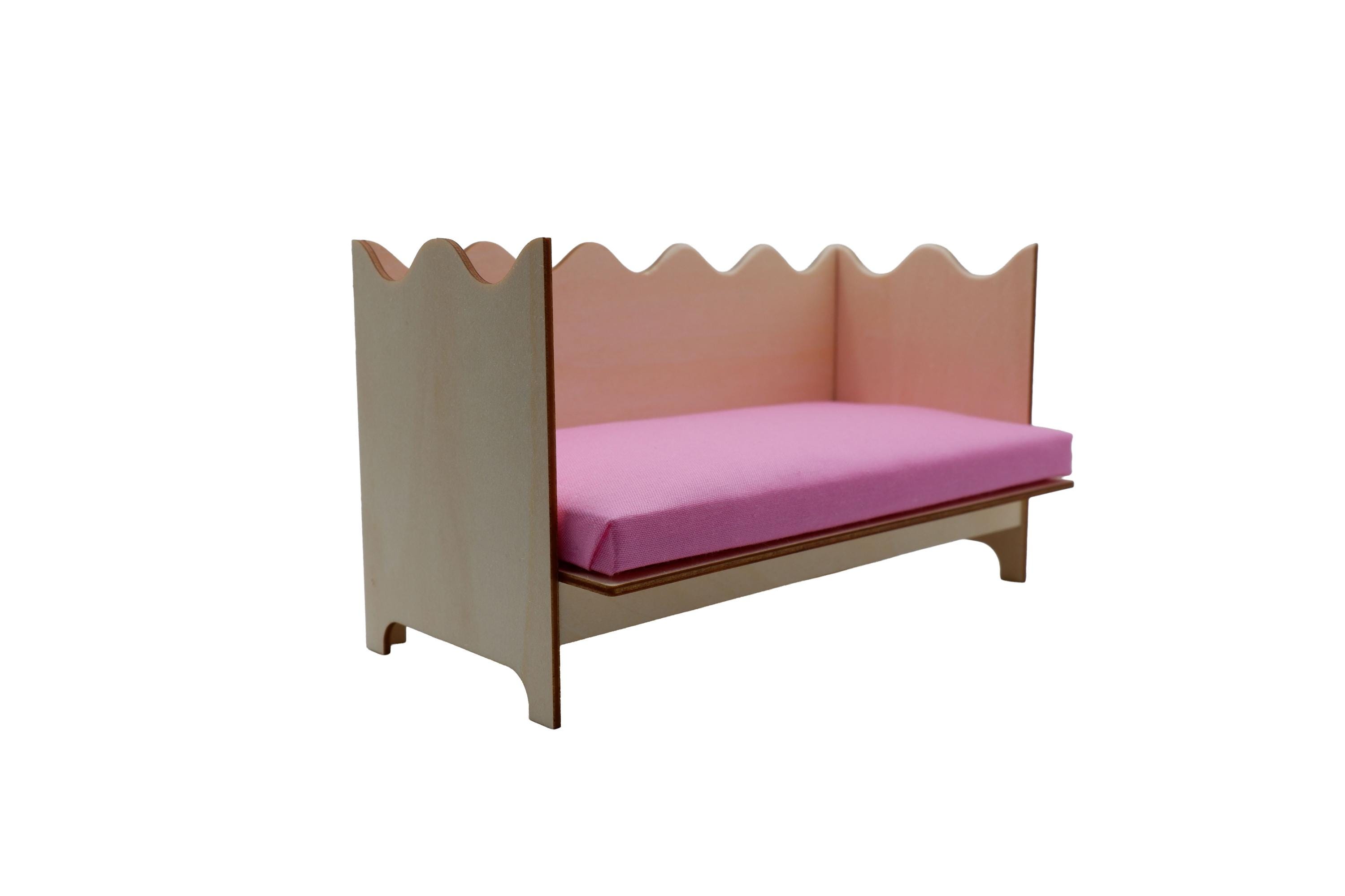 Miniature Daybed Kit - 1:12 Day Bed Sofa Kit - Etsy