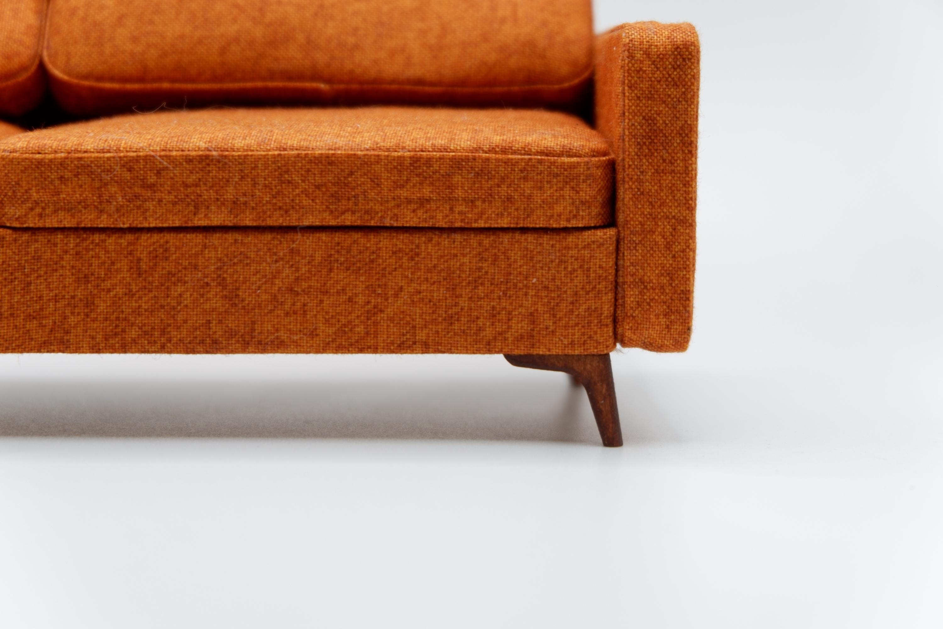 Miniature Sofa KIT - 1:12 Dollhouse Couch DIY Kit - Etsy