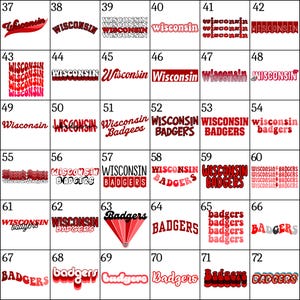 Wisconsin Sticker Pack (choose Your Own!) - Etsy