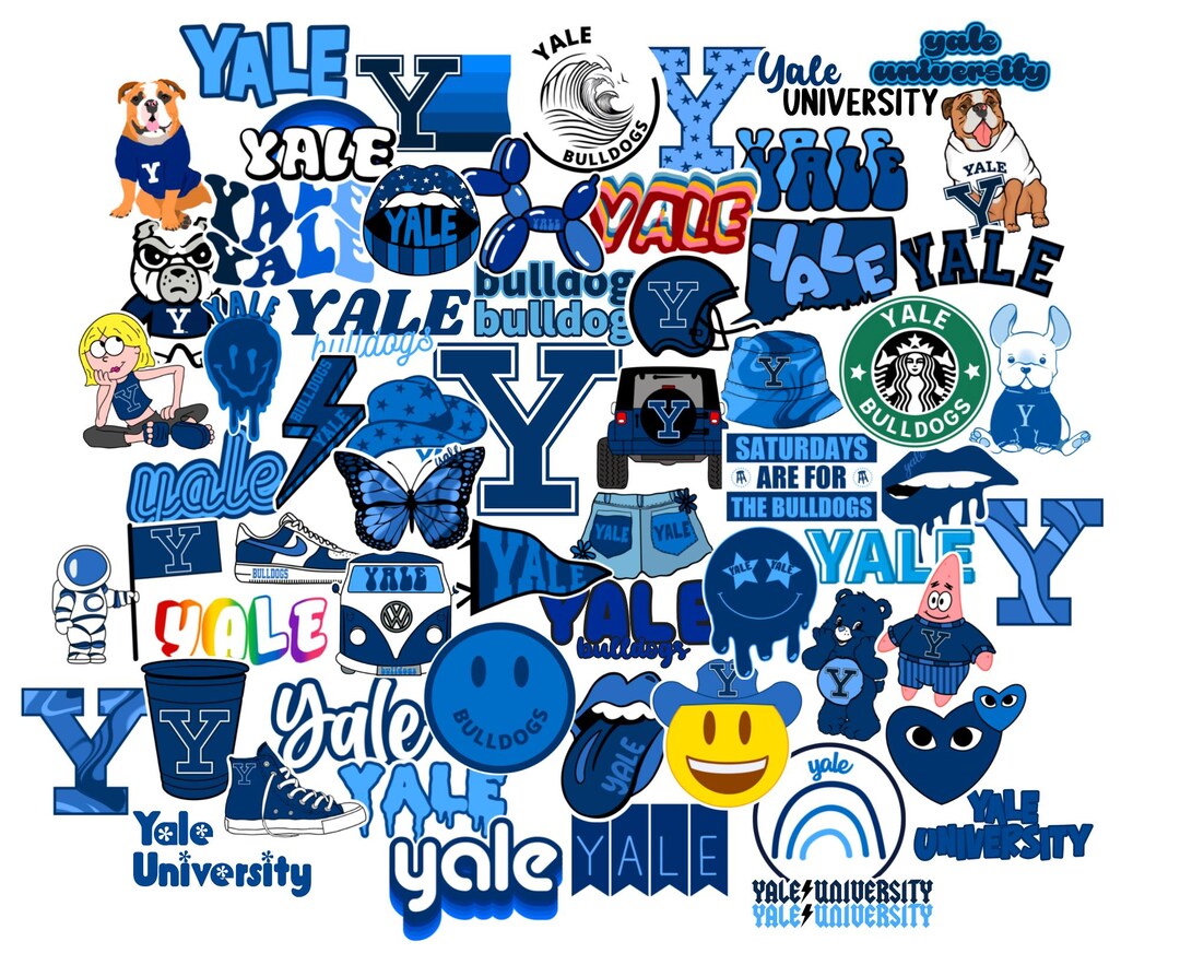 Yale Sticker Pack (choose Your Own!) - Etsy