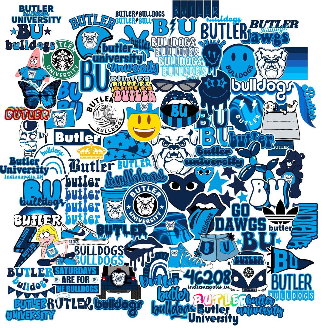 Butler Sticker Pack (choose Your Own!) - Etsy