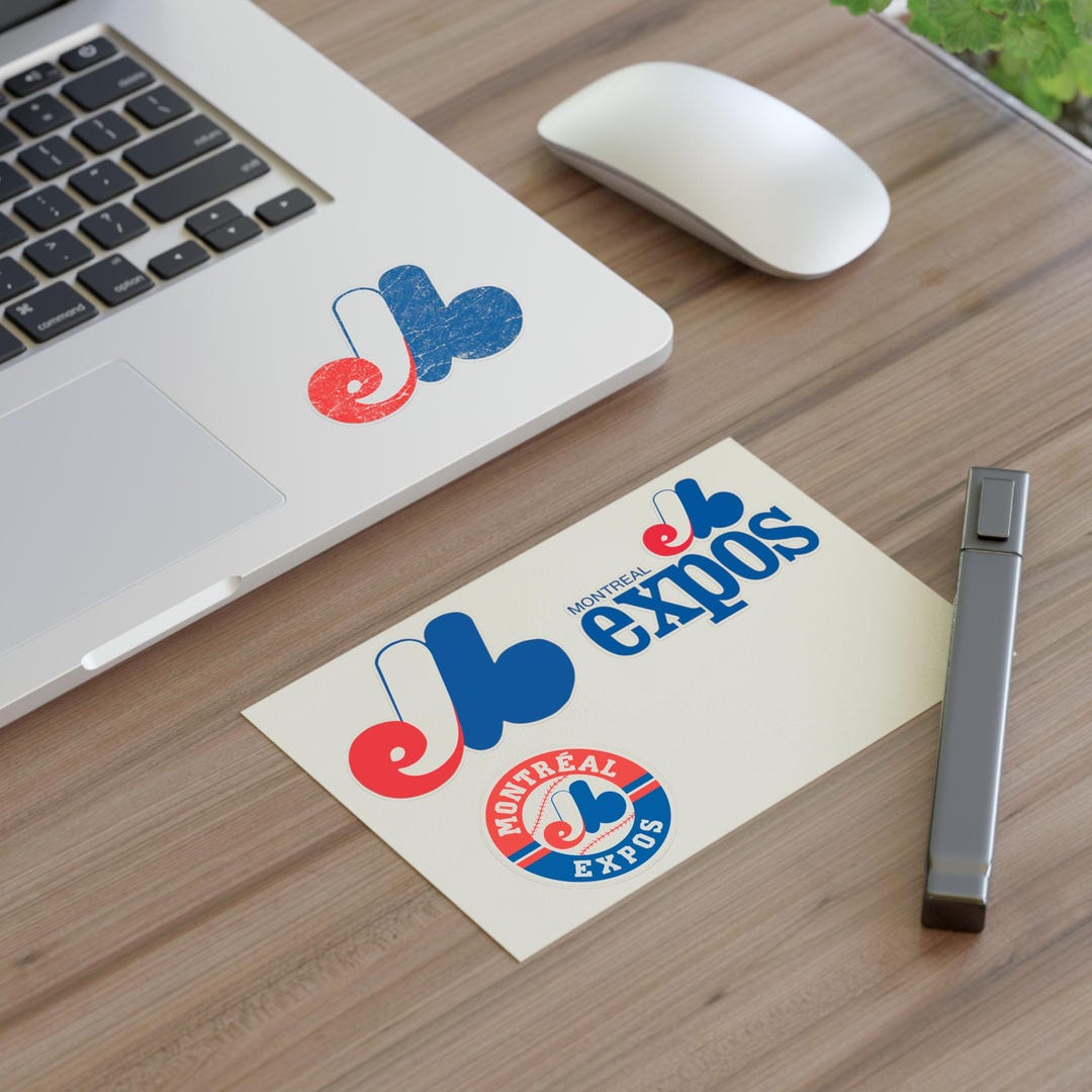 Montreal Expos Retro Logos Sticker Sheets | Baseball Vintage Decals - Etsy