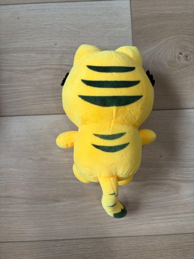 Garfield Plush Toy Yellow Striped Tiger Cub Soft Stuffed Animal Cat 12 ...