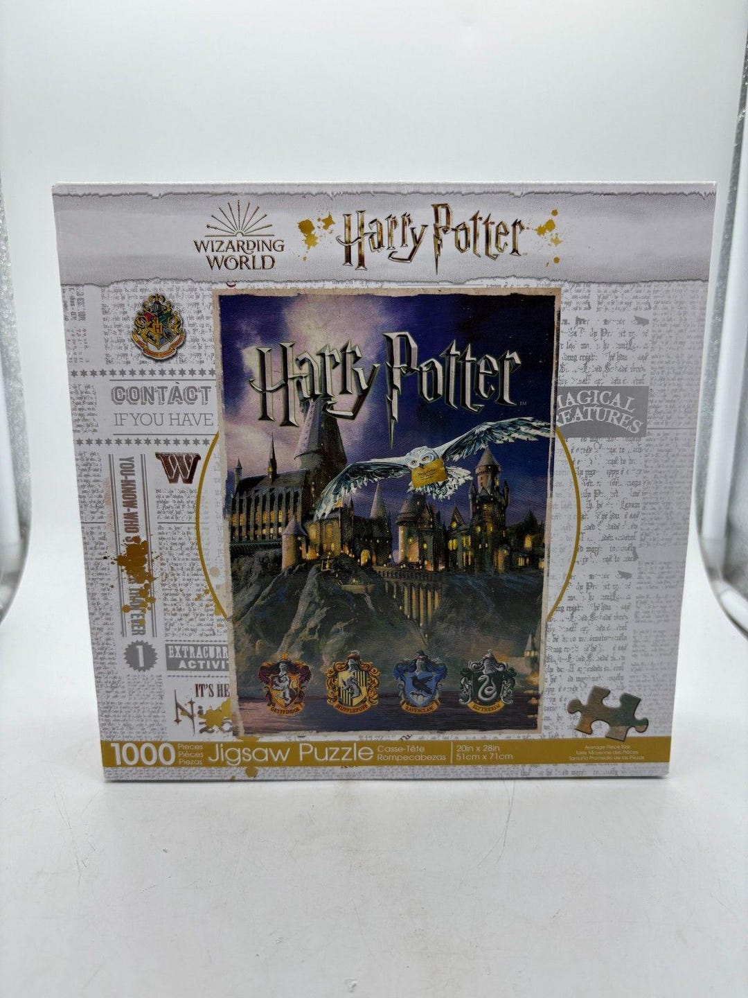Harry Potter Hogwarts 1000 Piece Jigsaw Puzzle Aquarius Gryffindor ...